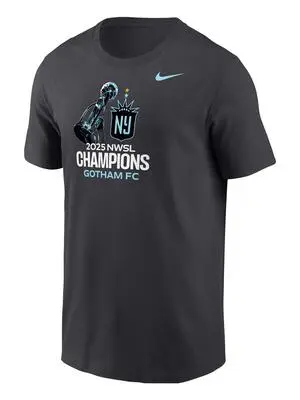 Nike Gotham Fc Nwsl Champions T-shirt - Grey