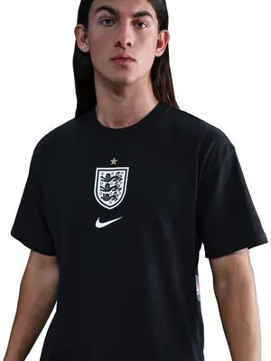Nike England Premium Goalkeeper Soccer T-shirt - Black