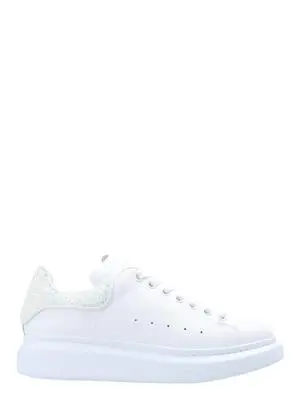 Alexander McQueen Oversized Tab - White/iridescent