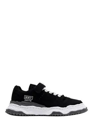 Mihara Yasuhiro Keith Og Sole Canvas Low Sneakers - Black