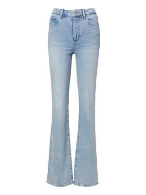 FRAME Arrow High-rise Bootcut Jeans - Blue