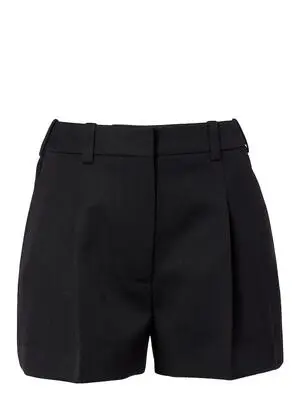 Givenchy Linen Tailored Shorts - Black