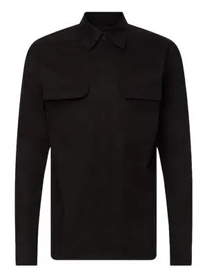 Rick Owens Cotton Shirt - Black