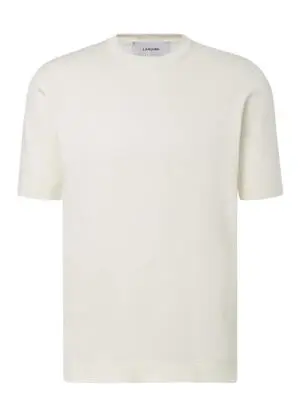 LARDINI Cotton T-shirt - White