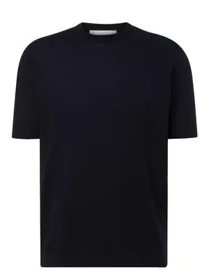 LARDINI Cotton T-shirt - Black
