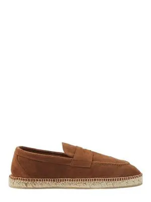 LARDINI Suede Espadrilles - Brown