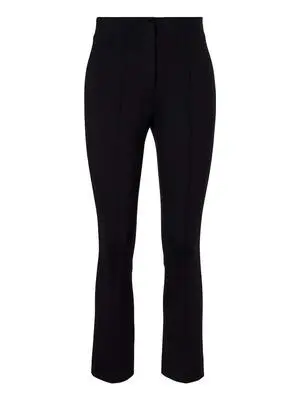 Veronica Beard Kean Cropped Slim Pants - Black