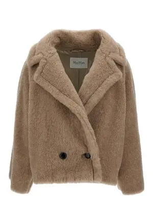 Max Mara Fur Coat - Beige