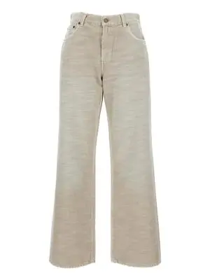 HAIKURE Korea Bull Trousers - White