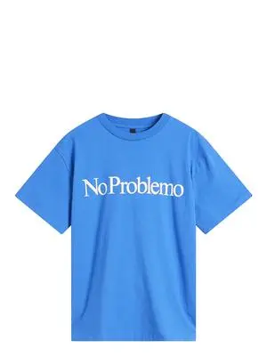 NO PROBLEMO Self-titled T-shirt - Blue