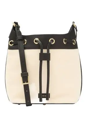 ANINE BING Mini Alana Bucket Bag - Beige