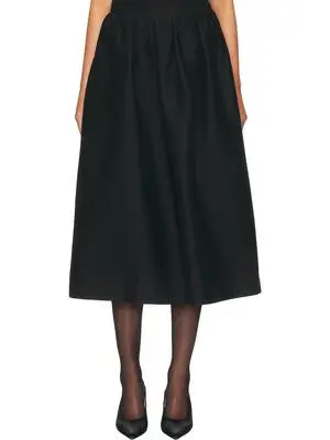 TOTEME Gathered Evening Skirt - Black