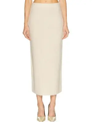 BY MALENE BIRGER Estille Knit Skirt - Cream