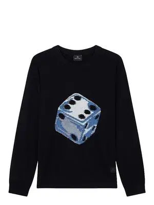 Paul Smith Dice Knit Sweater - Black