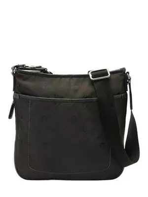 AIGNER Monogram Messenger Bag - Brown