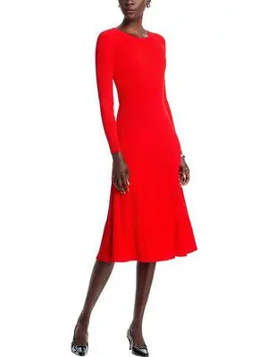 Elie Tahari The Delaney Dress - Red Bliss
