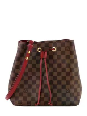 LOUIS VUITTON Louis Vuitton NeoNoe MM Bucket Bag Brown