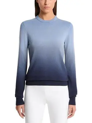 Michael Kors Cashmere Ombre Sweater - Lake Multi