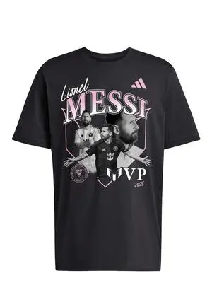 Adidas Messi Mvp Graphic T-shirt - Black / Mls-mif-37p