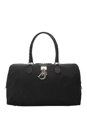 Dior Nylon Charm Duffle Bag - Black