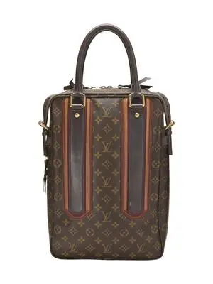 LOUIS VUITTON Louis Vuitton Monogram Bequia Porte-Documents Vertical