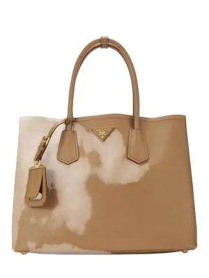 Prada Prada Saffiano Double Bag Beige