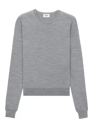 Saint Laurent Cassandras Pullover - Grey
