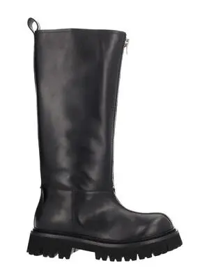 Moschino Boots With Zip - Black