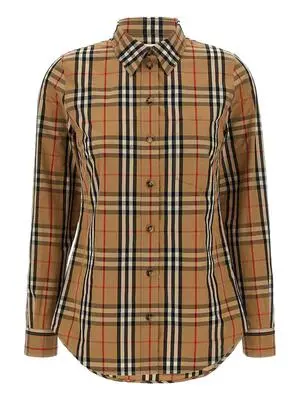 Burberry Check Shirt Multicolour