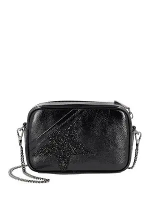 GOLDEN GOOSE Mini Star Bag - Black
