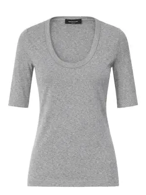 Fabiana Filippi Cotton T-shirt - Grey