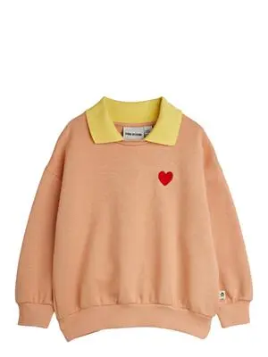 MINI RODINI Hearts' Jersey - Pink