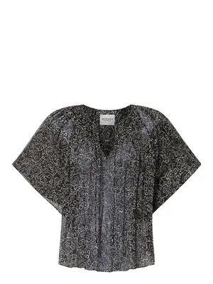 MARANT ETOILE Neslya Top - Black