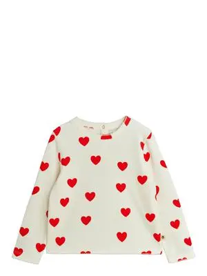MINI RODINI Hearts' Jersey - Multicolour