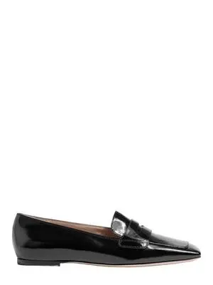 GIANVITO ROSSI Christina 05 Glossed-leather Loafers - Black