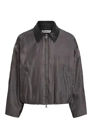 COLE BUXTON Platinum Bomber Jacket - Grey