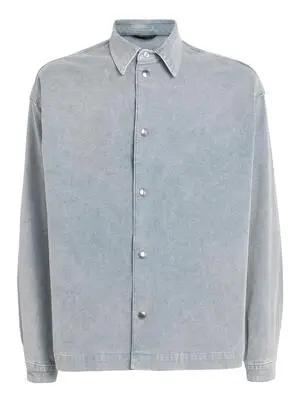 7 For All Mankind Cotton-blend Corduroy Shirt - Blue