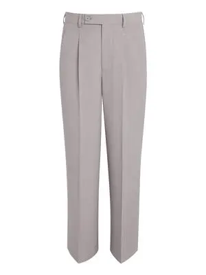 MAISON MARGIELA Pleated Tailored Trousers - Grey
