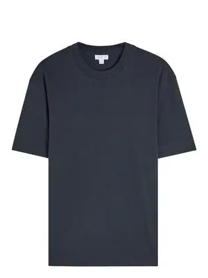 Sunspel Cotton T-shirt - Navy