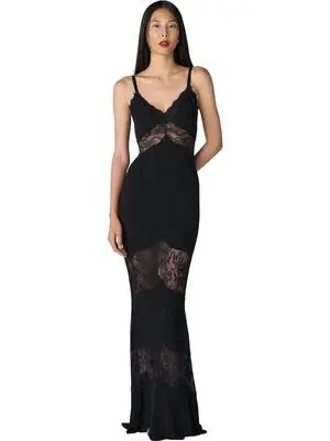 Diane Von Furstenberg Eden Maxi Dress - Black