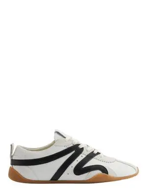 GIUSEPPE ZANOTTI Low-top Leather Sneakers - Grey