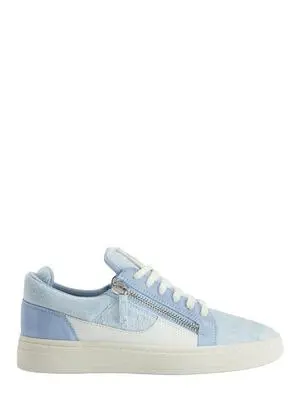 GIUSEPPE ZANOTTI Low-top Sneakers - Light Blue