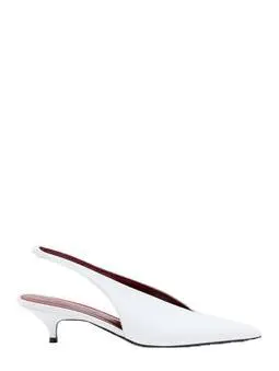 Proenza Schouler Slash Slingbacks - White