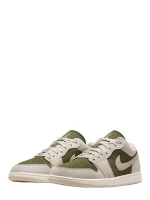 JORDAN Air 1 Low Se Sneaker - Medium Olive/light Orewood