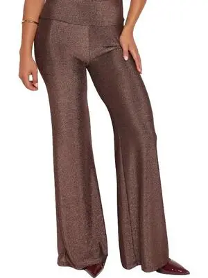 PETAL & PUP Sydney Wide Leg Pants - Bronze