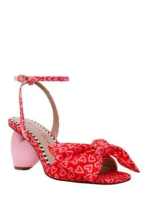 Betsey Johnson Kendal Ankle Strap Sandal - Red Multi