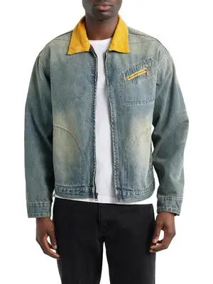 BILLIONAIRE BOYS CLUB Lined Denim Jacket - Mission Control