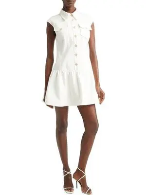 Ramy Brook Sofi Cap-sleeve Mini Dress - Ivory