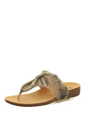 Think! Julia Rope Flip Flop - Nude Combo
