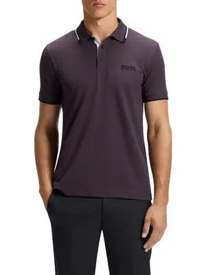 BOSS Paddy Pro Performance Polo - Medium Purple